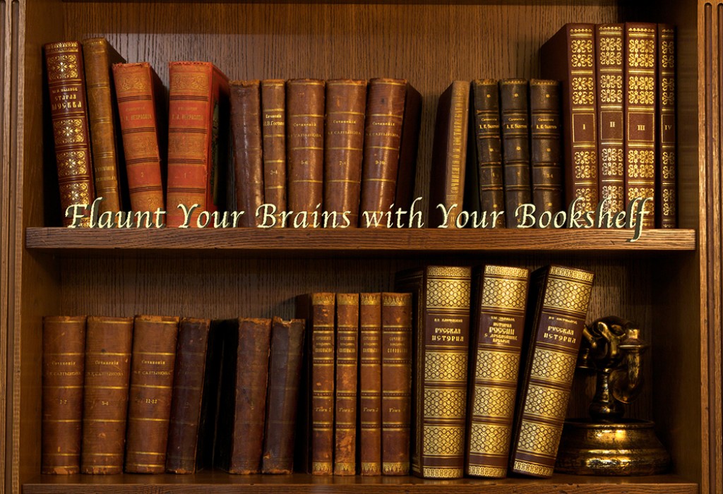 Intelligence is Classy: Flaunt Your Brains with Your Bookshelf
